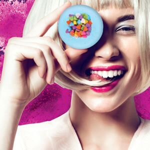 BATH BALL SLEEVE YOU GLOW GIRL — Pick N Dazzle