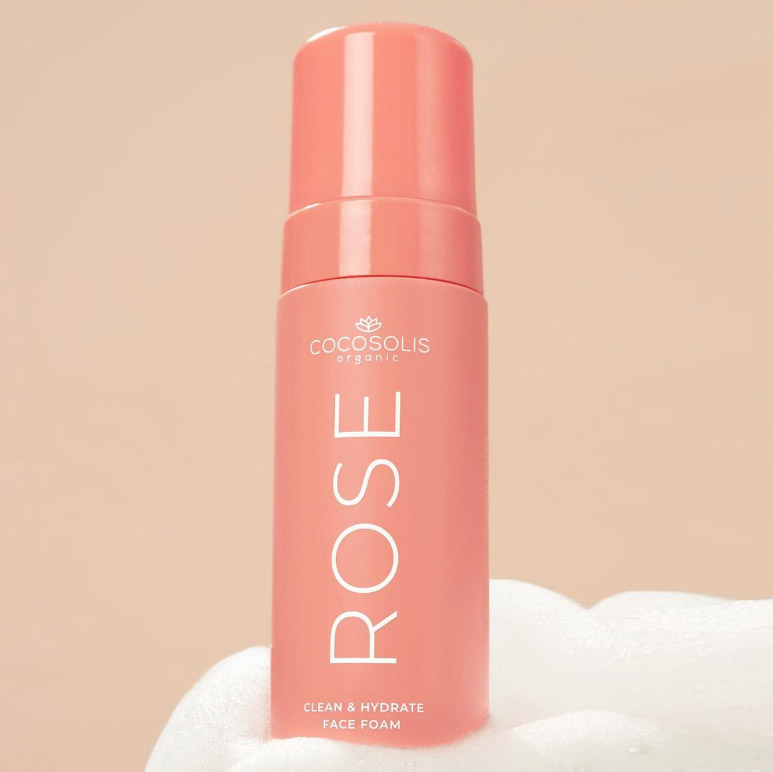 Cocosolis Rose Clean & Hydrate Face Foam — Pick N Dazzle