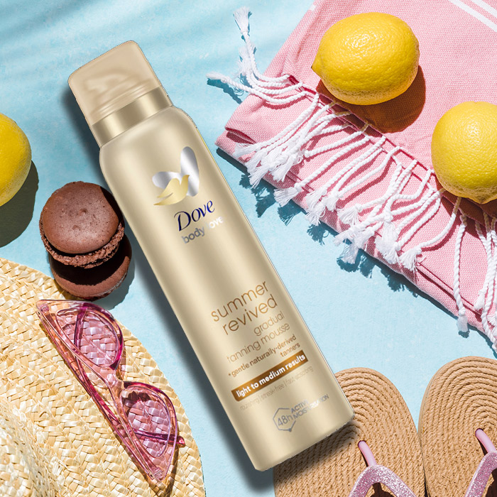 DOVE SUMMER REVIVED SPUMA AUTOBRONZANTA LIGHT TO MEDIUM cu pana la 70% ...